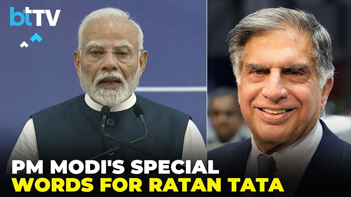 New India, New Milestones: PM Modi Remembers Ratan Tata’s Vision At C ...