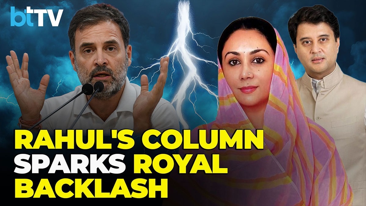 Rahul Gandhi’s Column On “Pliable” Maharajas Faces Royal Family Backlash