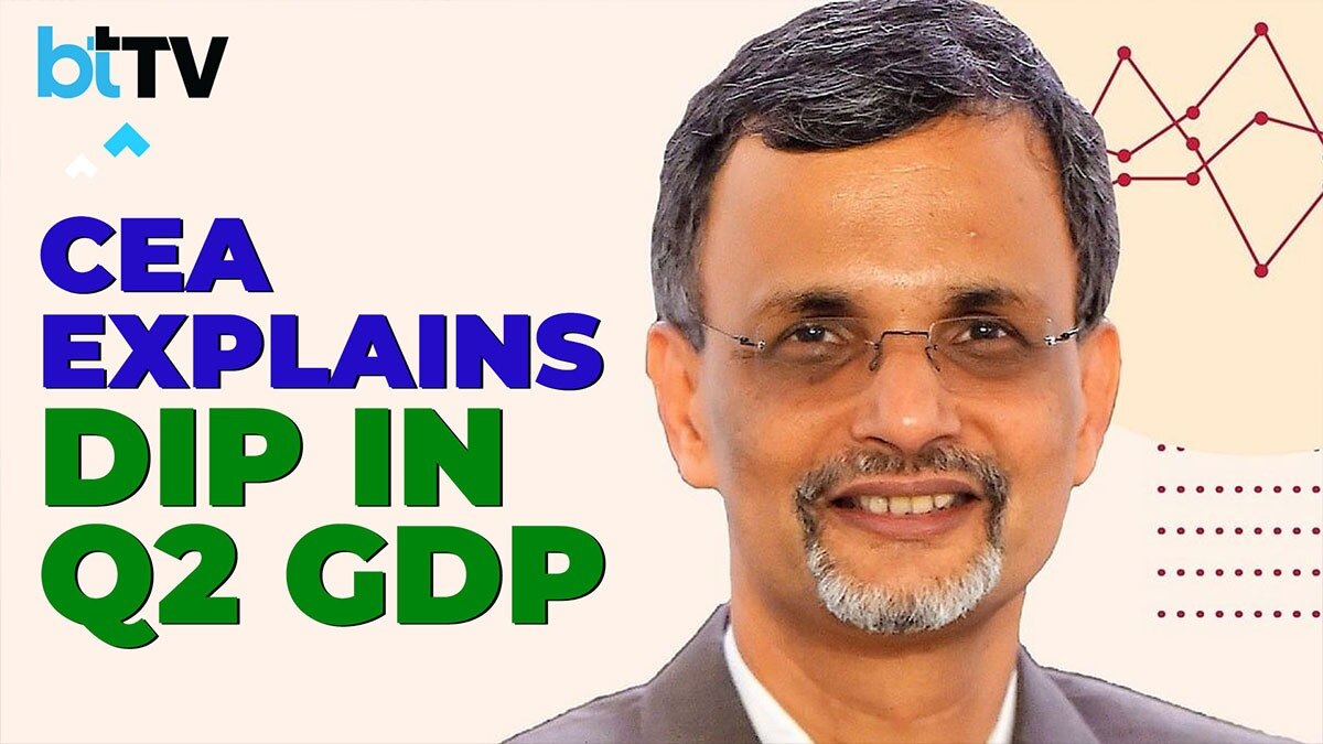 Chief Economic Adviser V A Nageswaran: Jul-Sep GDP Growth Could Be ...