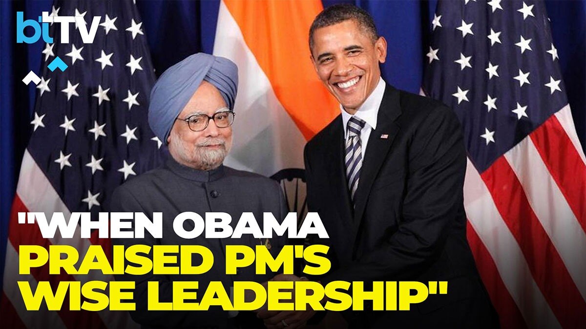 When Obama Praised PM Manmohan Singh's Wise Leadership During Historic ...