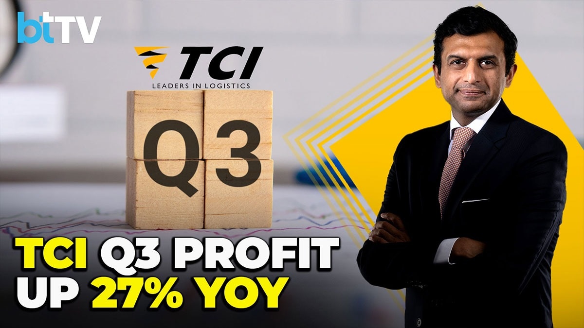 TCI MD Vineet Agarwal On Q3 Earnings, Seaways, Rail & Road Transport ...