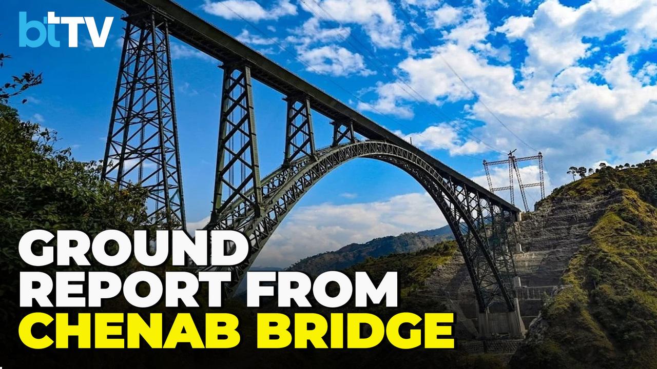 Exclusive: Iconic Chenab Railway Bridge | Ahead Of Inauguration By PM ...