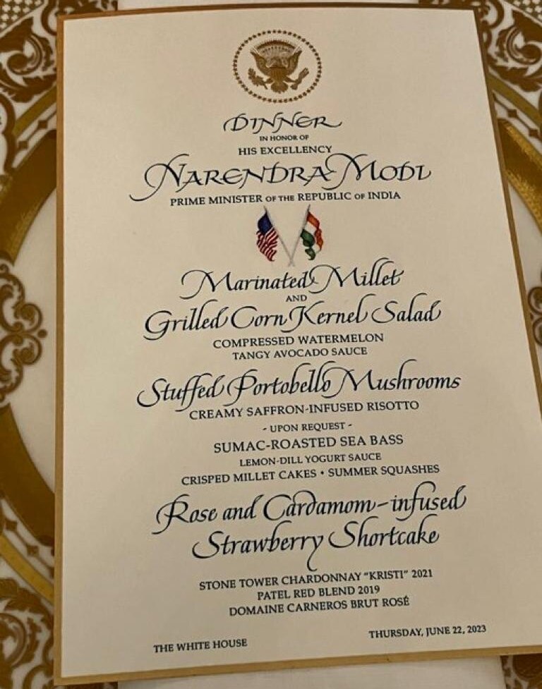 Bidens To Host PM Modi For State Dinner Millet Cakes Stuffed Bidens To Host PM Modi For State Dinner Millet Cakes Stuffed
