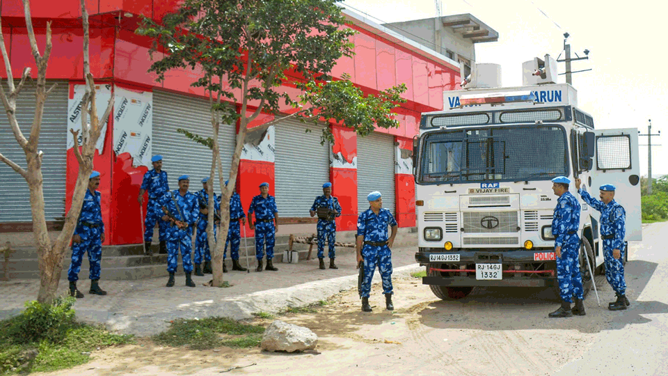 Haryana’s Nuh turns into fortress ahead of Hindu group’s planned yatra ...