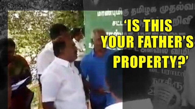 Name missing from publicity poster, Tamil Nadu MLA goes on rampage ...
