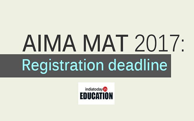 AIMA MAT 2017 registrations ending on December 1: Apply now! - India Today