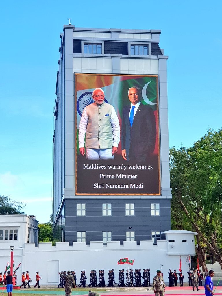 PM Modi at Maldivian Parliament: All nations must unite to fight terror ...