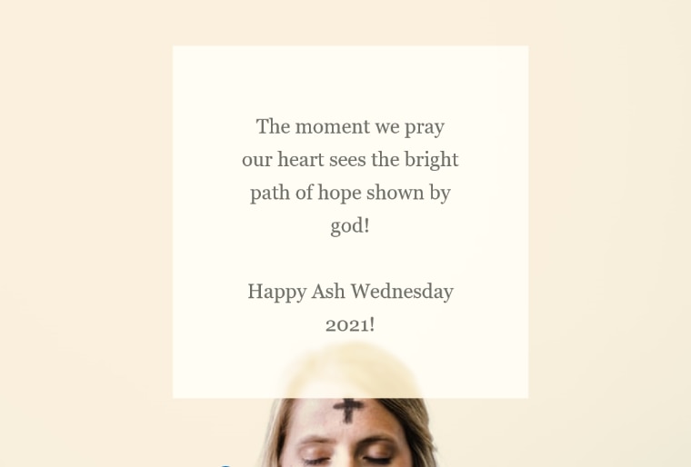 Ash Wednesday 2021: Wishes, messages, quotes, images and status for ...