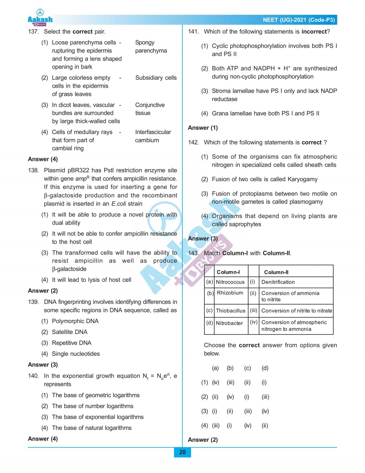 NEET UG 2021 Full Question Paper With Solutions India Today NEET UG 2021 Full Question Paper With Solutions India Today