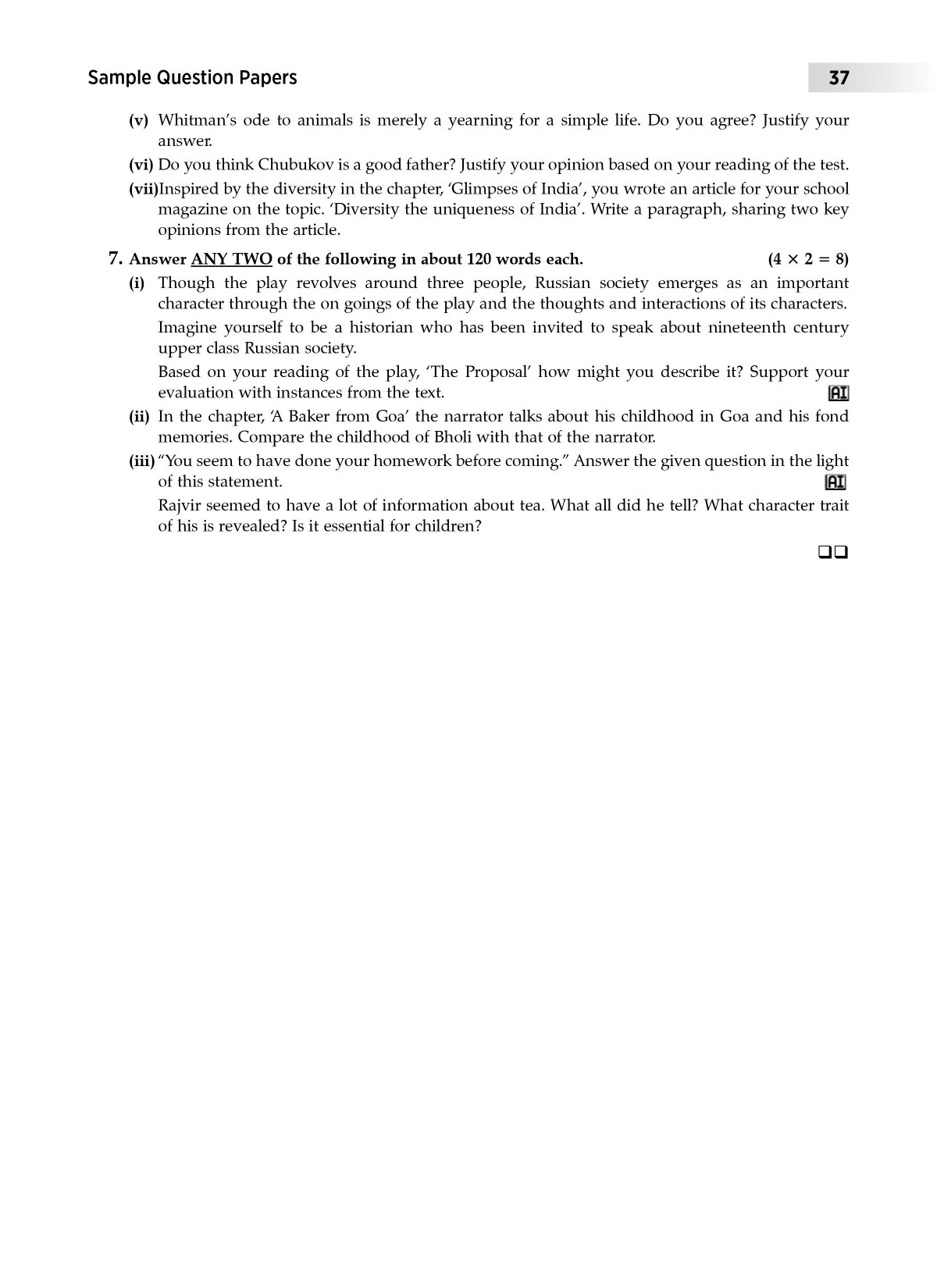 CBSE Class 10 English Sample Paper With Solutions Solve This Sample CBSE Class 10 English Sample Paper With Solutions Solve This Sample