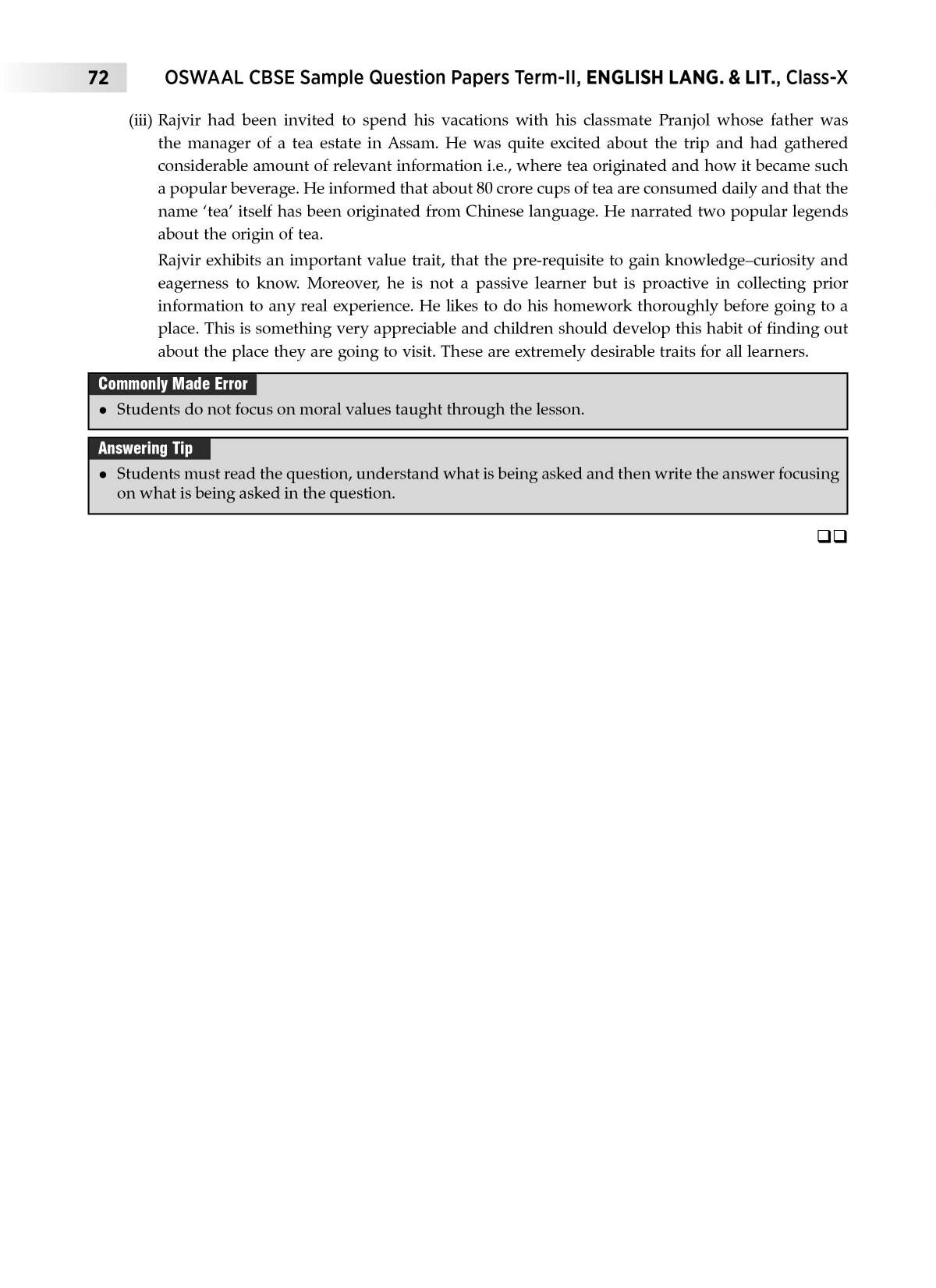 CBSE Class 10 English Sample Paper With Solutions Solve This Sample CBSE Class 10 English Sample Paper With Solutions Solve This Sample