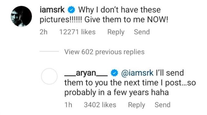 Major FOMO happening for Shah Rukh Khan after Suhana posts new pic with Aryan, AbRam. See here ...