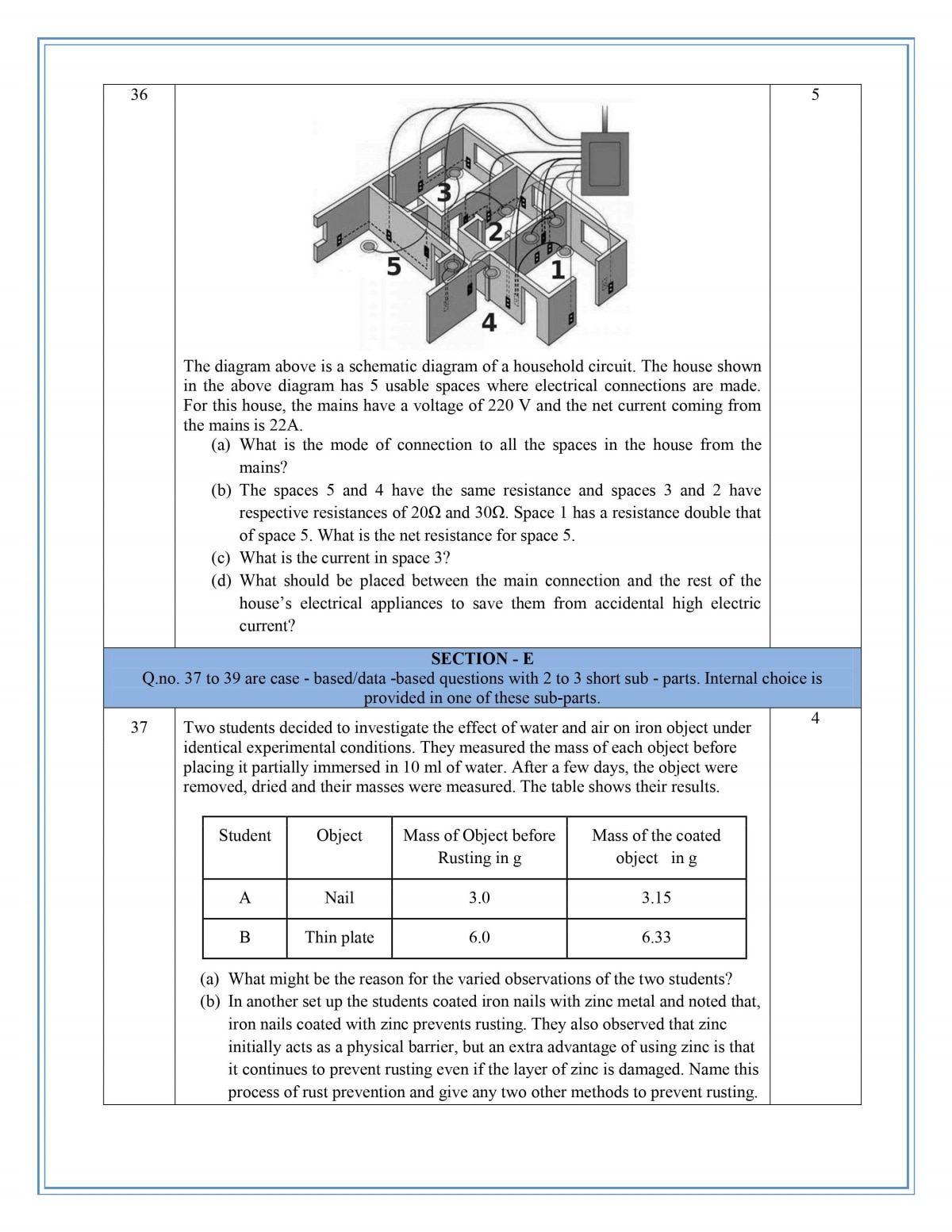 CBSE Class 10 Science Sample Paper For Board Exam 2023 With Solutions CBSE Class 10 Science Sample Paper For Board Exam 2023 With Solutions