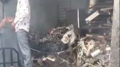 Explosion at scrap godown in Hyderabad, 1 person sustains burn injuries ...
