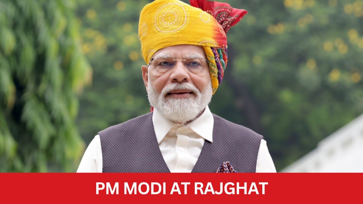 Watch: PM Modi pays floral tributes to Mahatma Gandhi at Rajghat ...