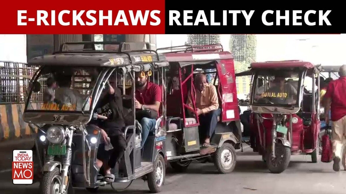 Reality check: How are several unauthorized e-rickshaws plying without ...