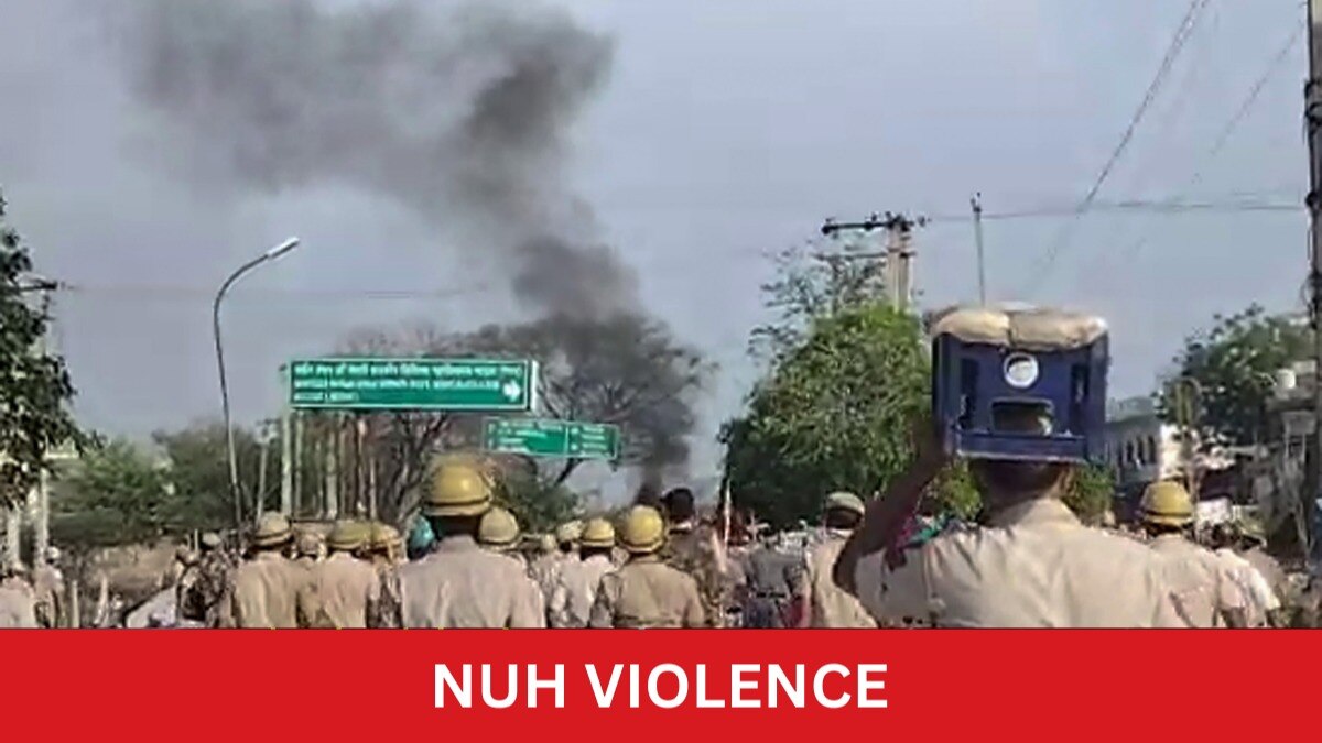 Vehicles torched, police station vandalised as violence grips Haryana’s ...