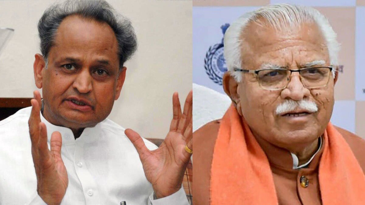 Haryana Police wasn't cooperating...: Gehlot slams Khattar over cow vigilante case - India Today