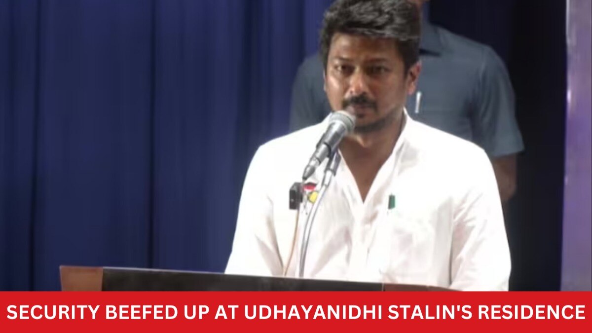 Sanatan Dharma Row: Security beefed up at Udhayanidhi Stalin's ...