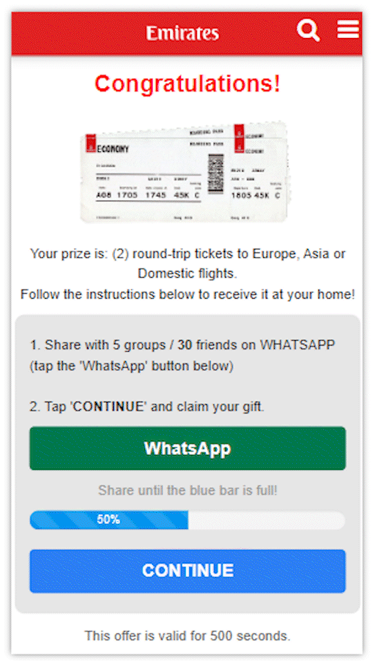 Fact Check: Don’t fall for this ‘fake’ Emirates Airlines free tickets ...