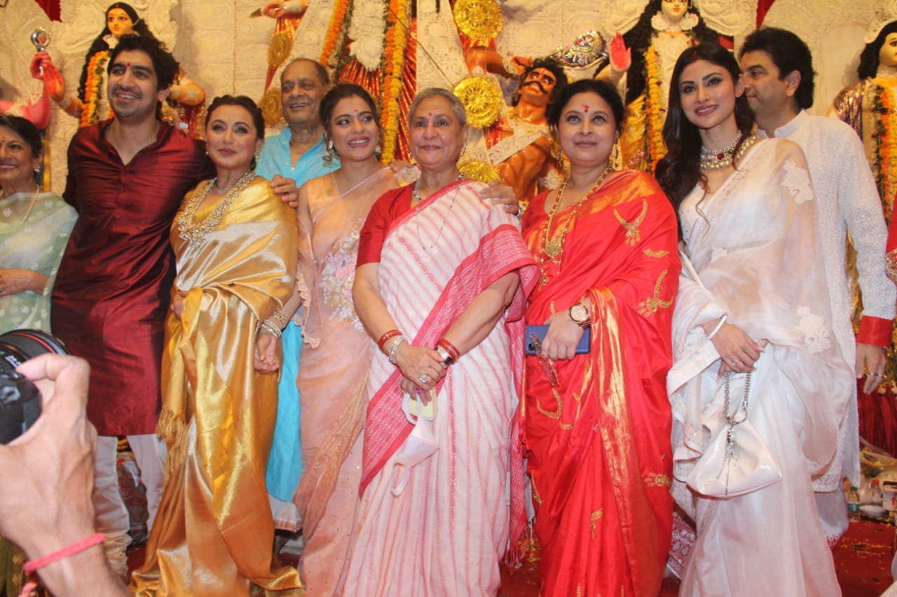 Jaya Bachchan, Kajol to Rani Mukerji: Bollywood celebs spotted at Durga ...