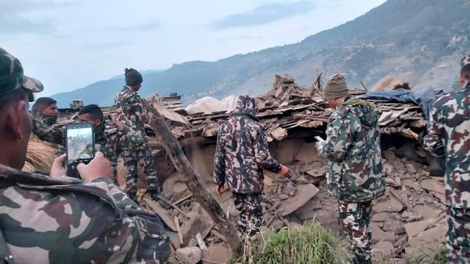 6 Dead After Earthquake Of 63 Magnitude Hits Nepal Tremors Felt In Delhi Ncr Pics India Today