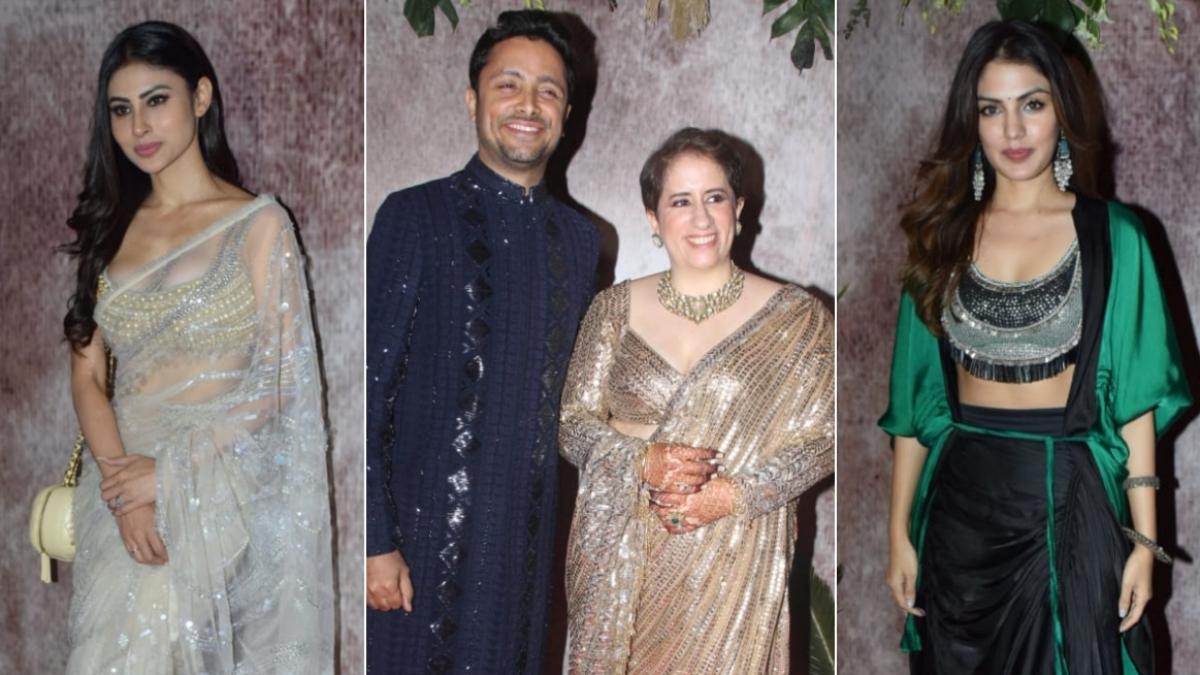 Mouni Roy to Rhea Chakraborty, celebs dazzle in stylish outfits at ...