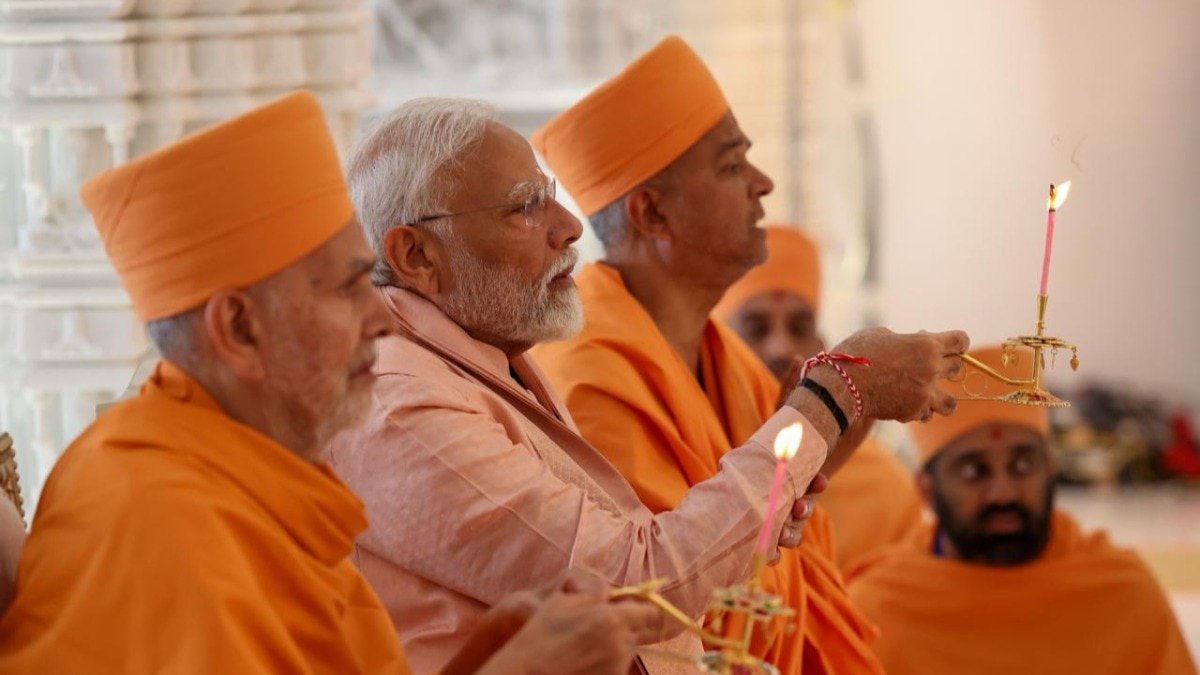 In Pics: PM Modi inaugurates first Hindu temple in Abu Dhabi - India Today