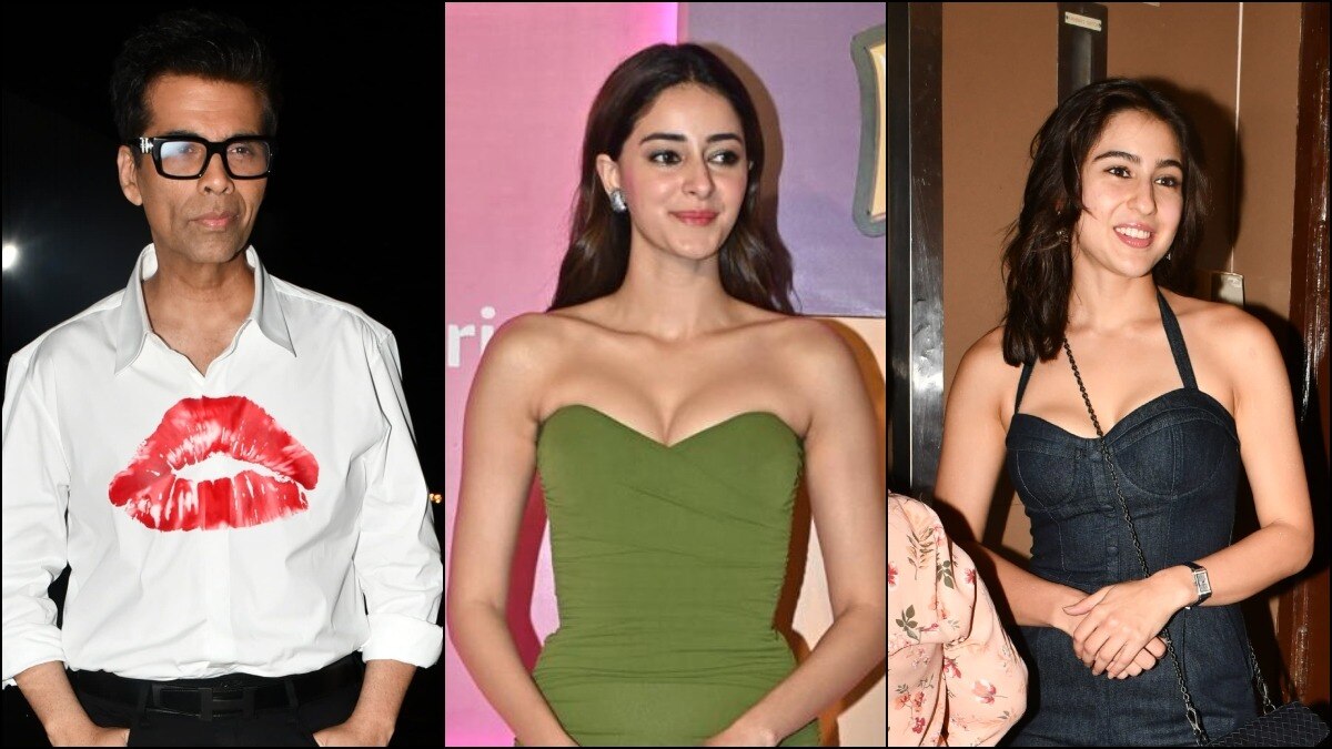Karan Johar to Sara Ali Khan, celebs attend Ananya Panday's 'Call Me Bae' premiere - India Today