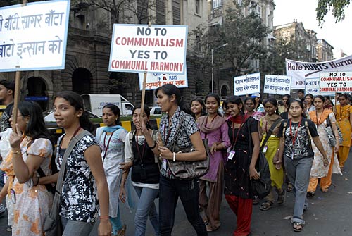 Peace March in Mumbai - India Today