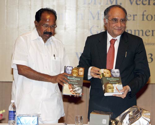 Launch of Moily's book on Ramayana - India Today