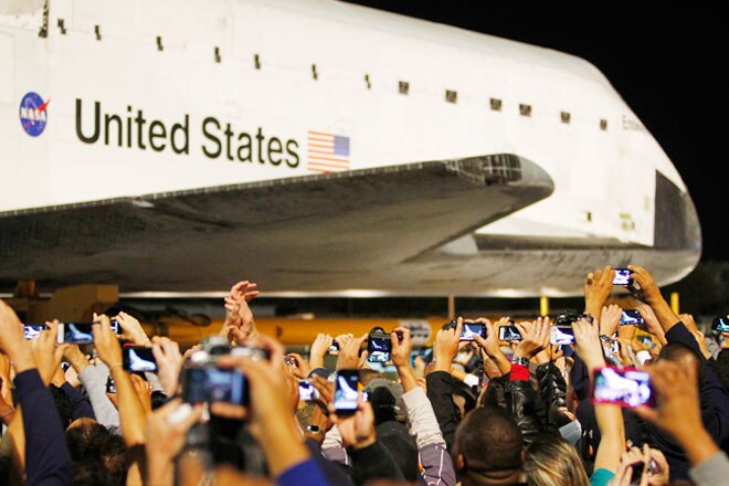 Space shuttle Endeavour on road trip! - India Today
