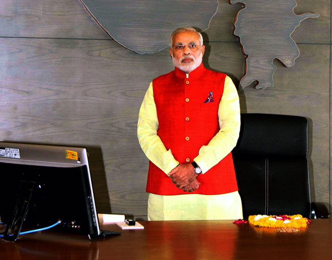 A look at Narendra Modi's new office - India Today