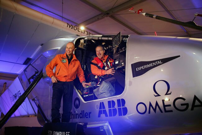 World's first solar powered plane lands in Ahmedabad - India Today
