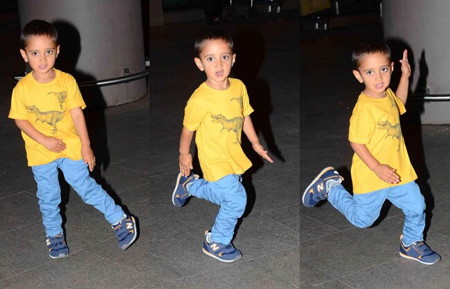 Aww! Adorable Azad Rao Khan shows off his dance moves - India Today