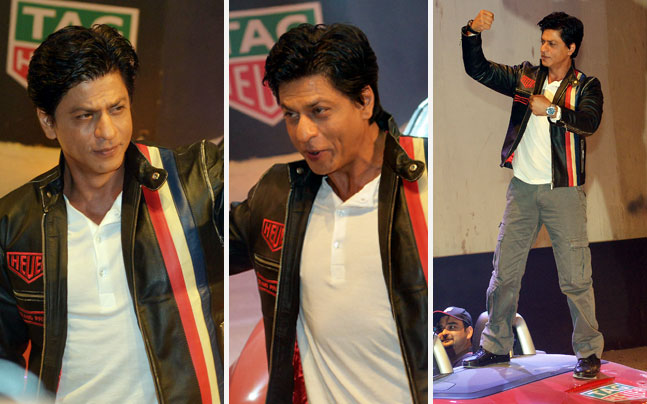 SRK shows off his boyish charm at launch event - India Today