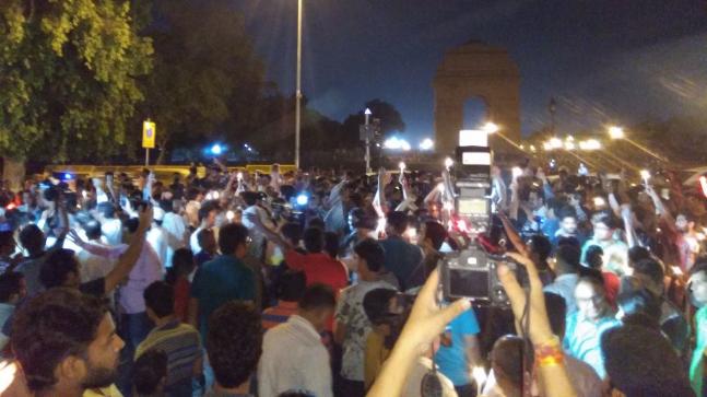 SEE | Hundreds join midnight protest over Kathua, Unnao gangrapes at ...