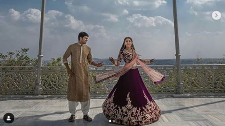 Arya and Sayyeshaa's wedding is straight out of a fairy tale. Unseen pics