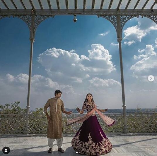 Arya and Sayyeshaa's wedding is straight out of a fairy tale. Unseen pics