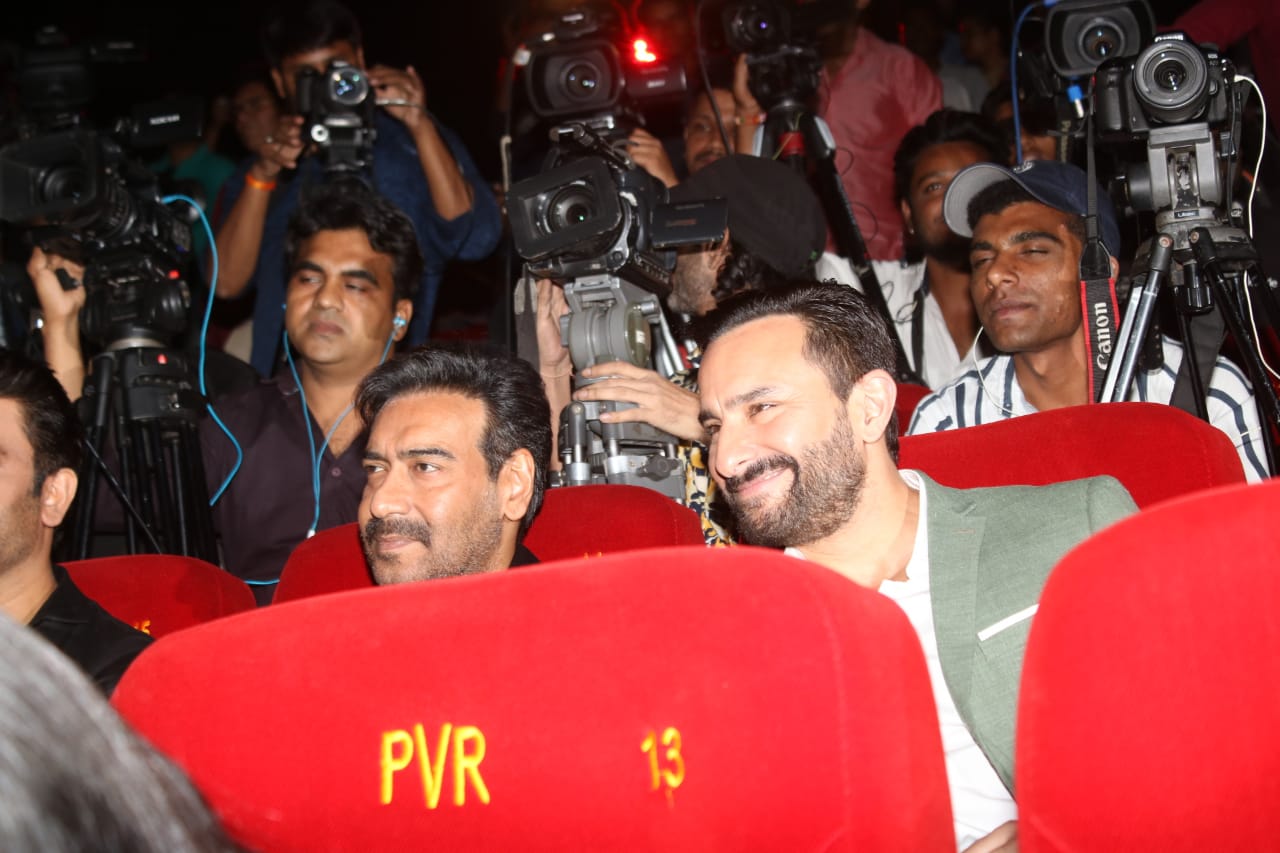 Tanhaji trailer launch in pics: Ajay Devgn and Saif Ali Khan bring back ...