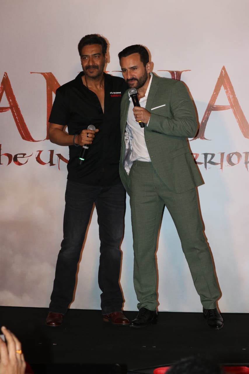 Tanhaji trailer launch in pics: Ajay Devgn and Saif Ali Khan bring back ...