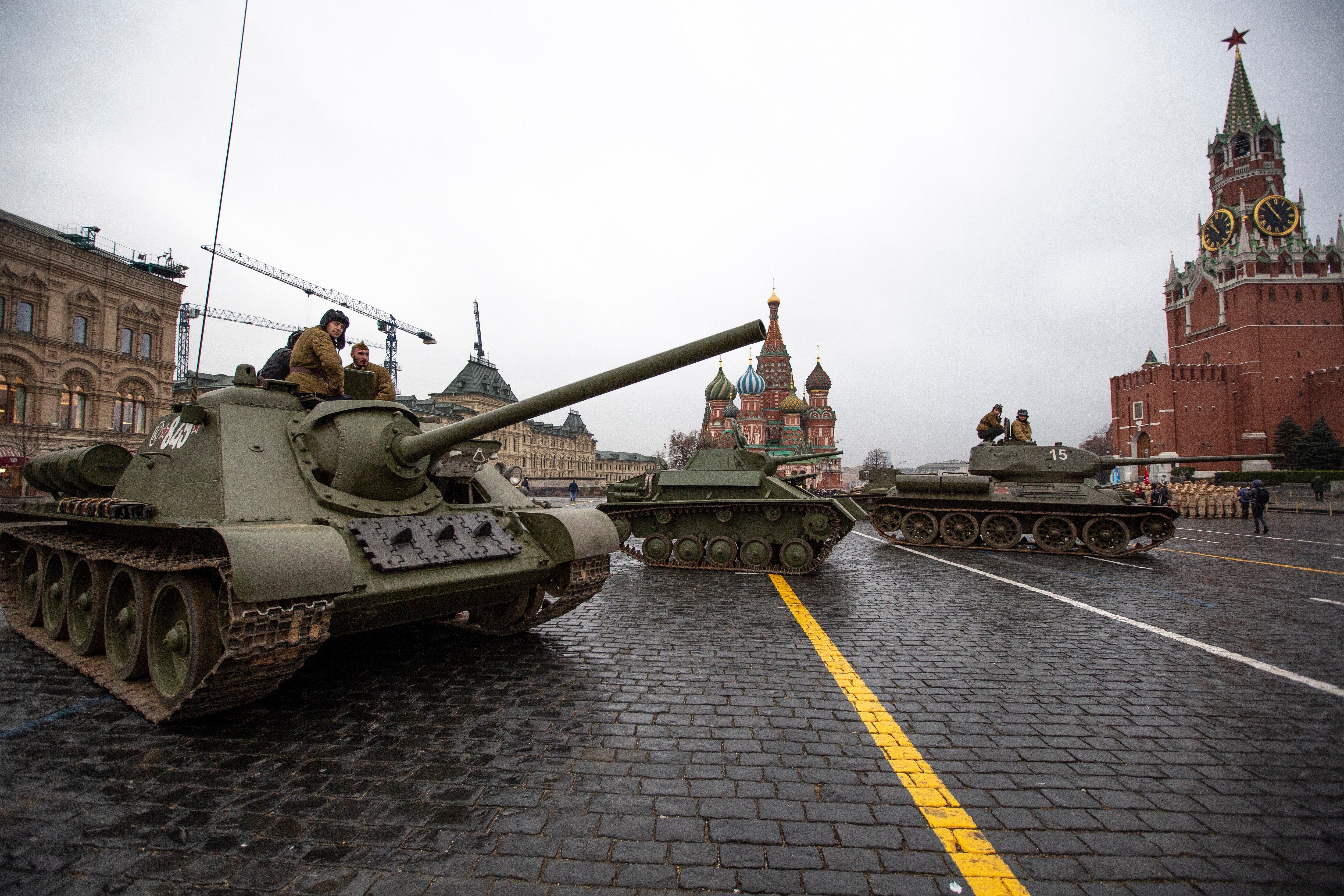 Russia WWII historical parade rehearsal in photos - India Today