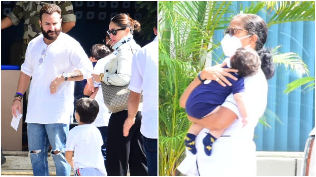 Kareena Kapoor, Saif Ali Khan jet off to Maldives with Taimur, Jeh for his birthday - India Today