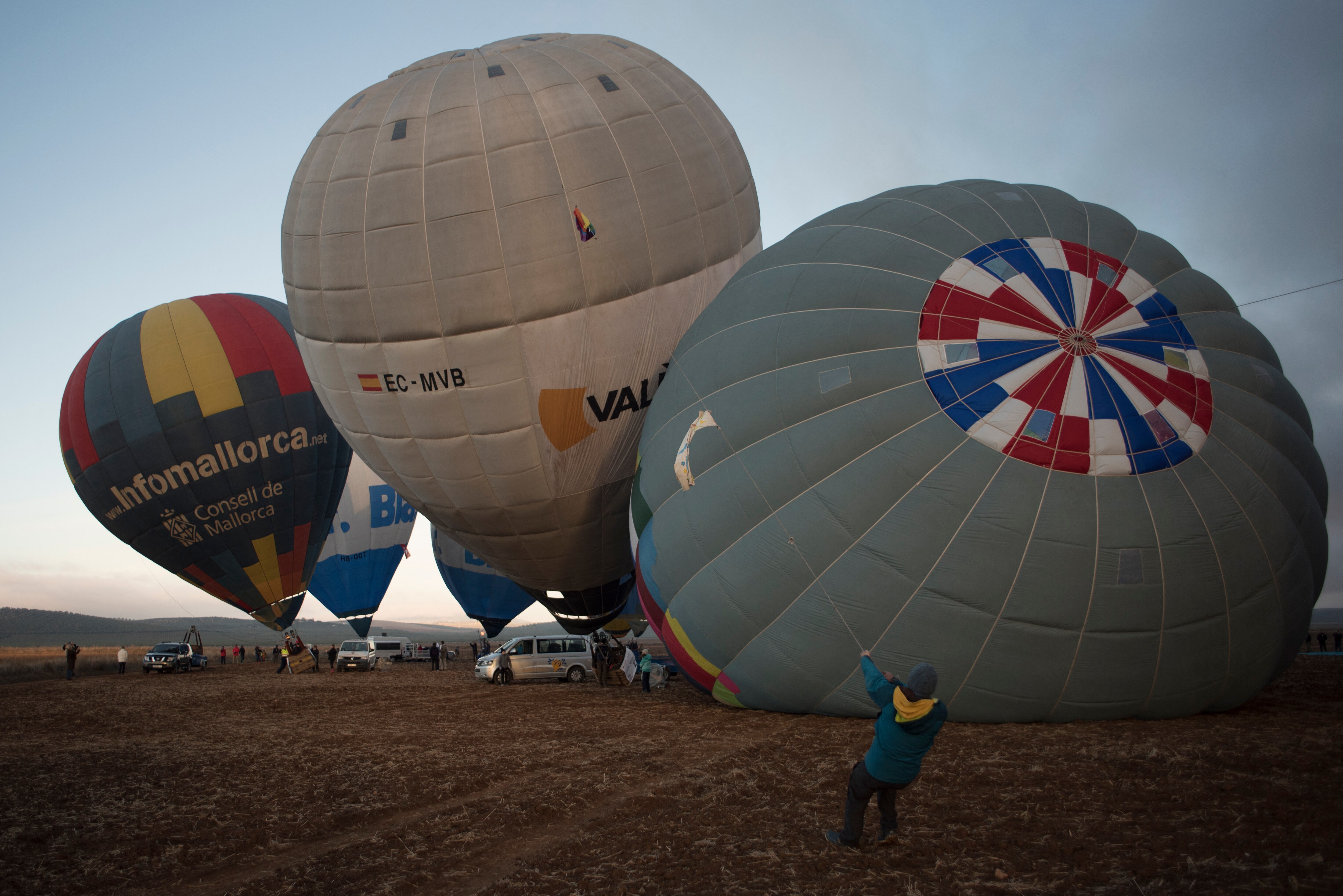 Spain: Hot air balloons take over the sky during King's cup | In Pics