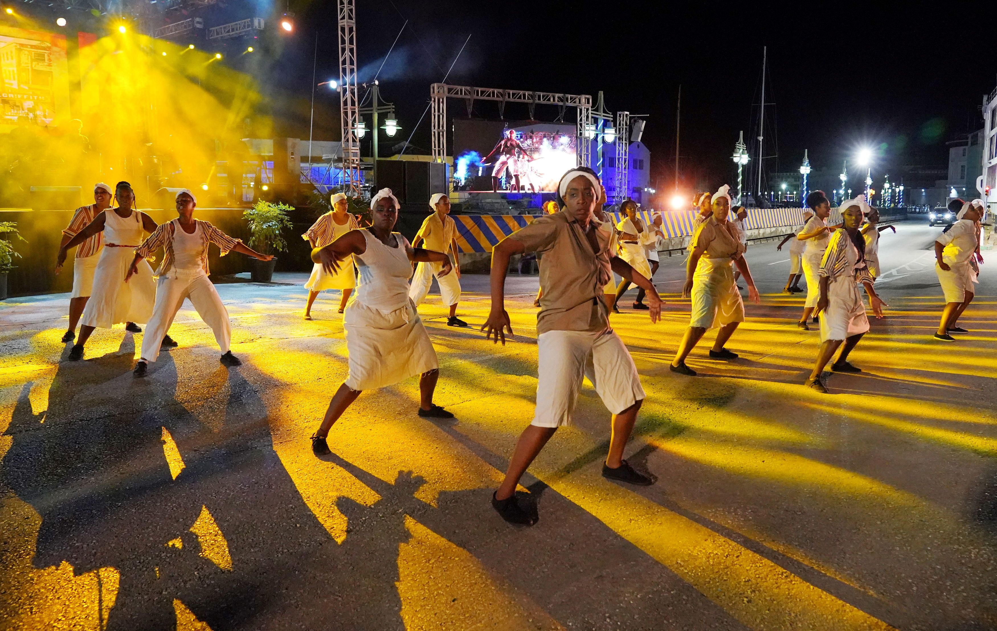 Barbadians celebrate the birth of a republic with dazzling display of ...