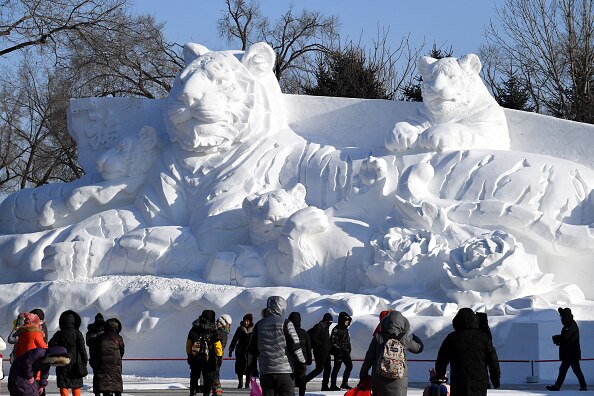 World's largest ice and snow carnival kicks off in China | In Pics