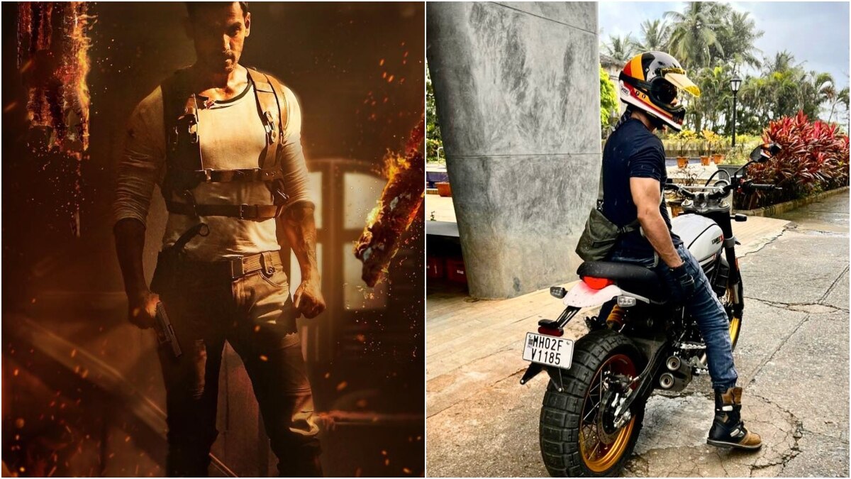 John Abraham in Pathaan new poster to Shahid Kapoor on a bike, best celeb moments - India Today