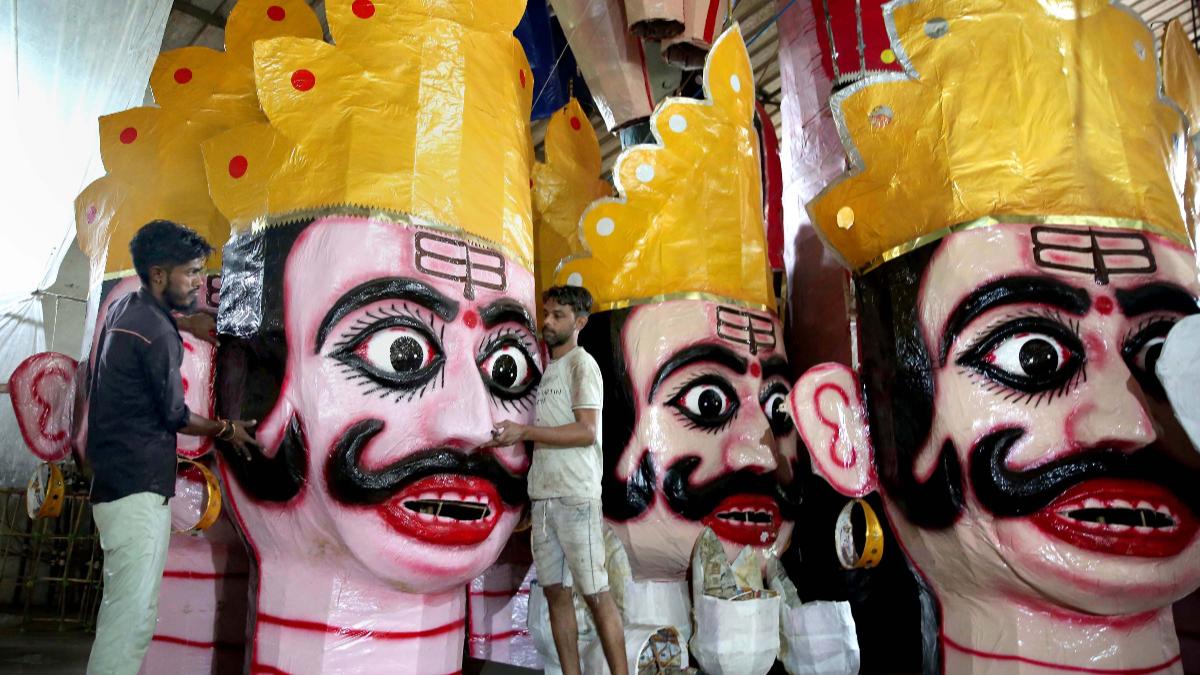 Artists busy making Ravana effigies as country gears up to celebrate ...
