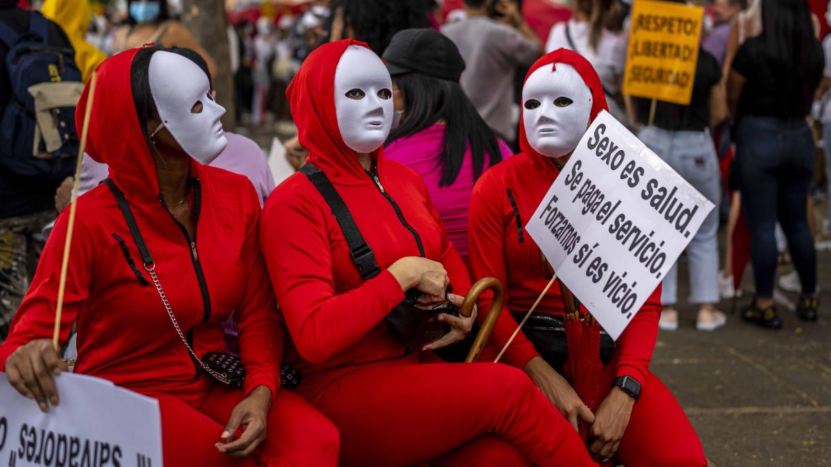 Spaniards Protest New Prostitution Bill Penalising Customers And