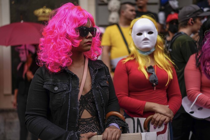 Spaniards Protest New Prostitution Bill Penalising Customers And